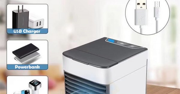 USB Powered Mini Evaporative Air Cooler Fan