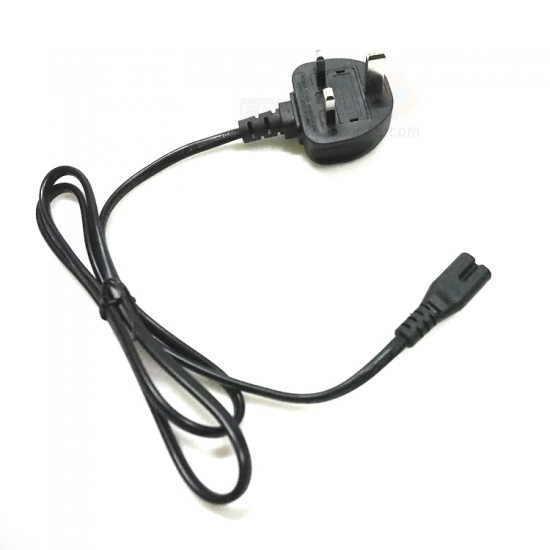 UK Plug Power Cable (2 Round Pins)