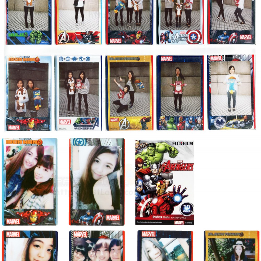 Fujifilm Instax Mini Film (Marvel Avengers)