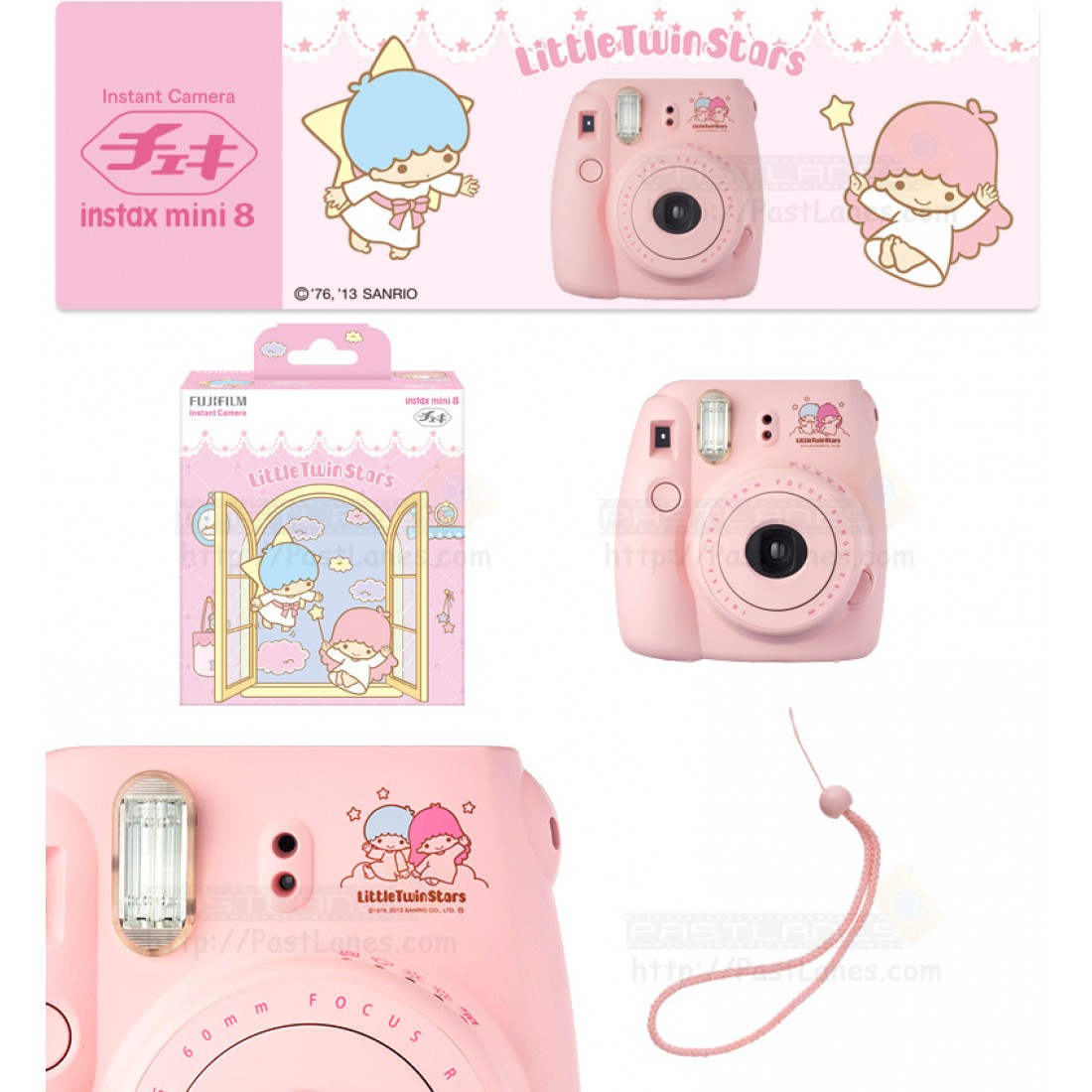 Fujifilm Instax Mini 8 Camera (Little Twin Stars) [Kiki & Lala ...