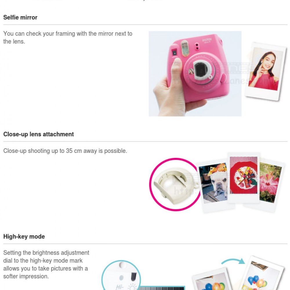 Fujifilm Instax Mini 9 Camera (Doraemon)