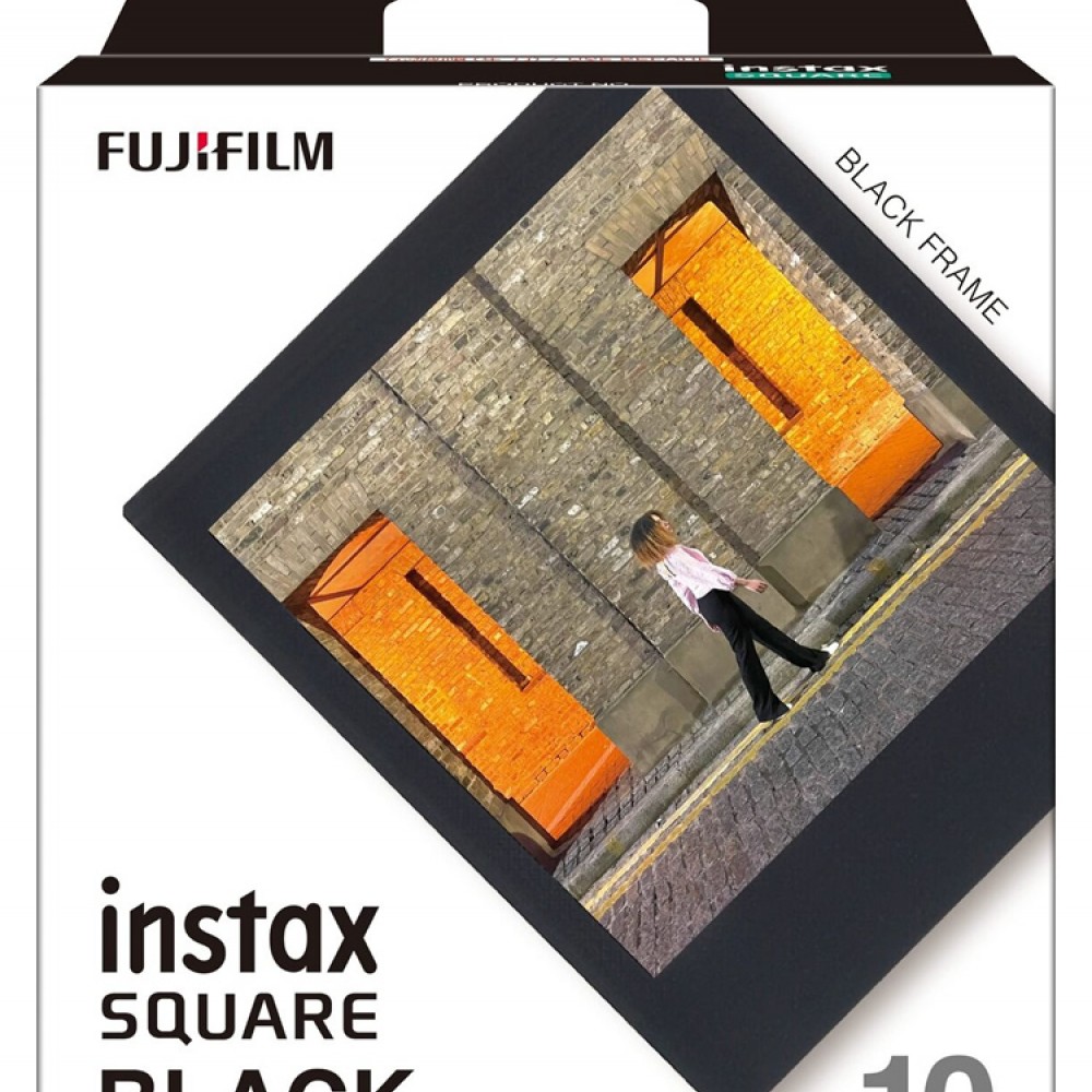 Fujifilm Instax SQUARE Film (Black)