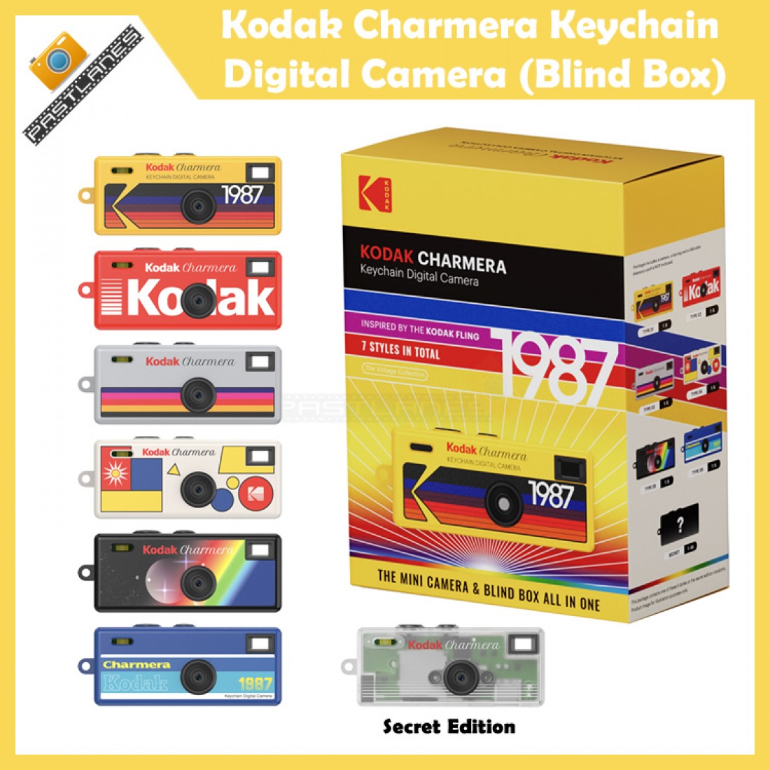 Kodak Charmera Keychain Digital Camera (Blind Box)
