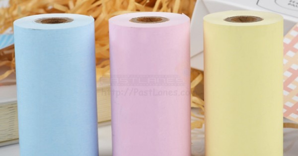 Original Paperang Color Thermal Paper (3 Rolls) For Paperang / Comicam ...