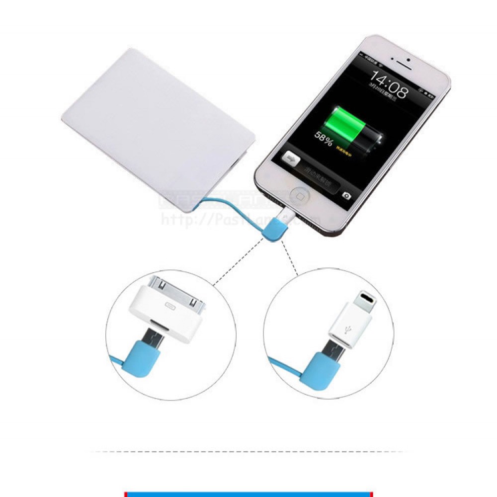 Card Style 2500mAh Powerbank