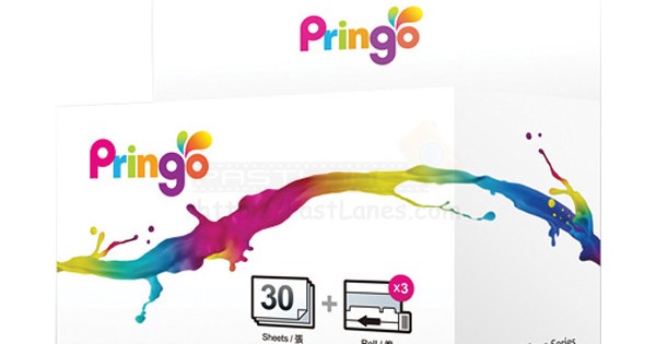 Hiti Pringo P231 Photo Paper And Ink Ribbon (Silver 30 Sheets)