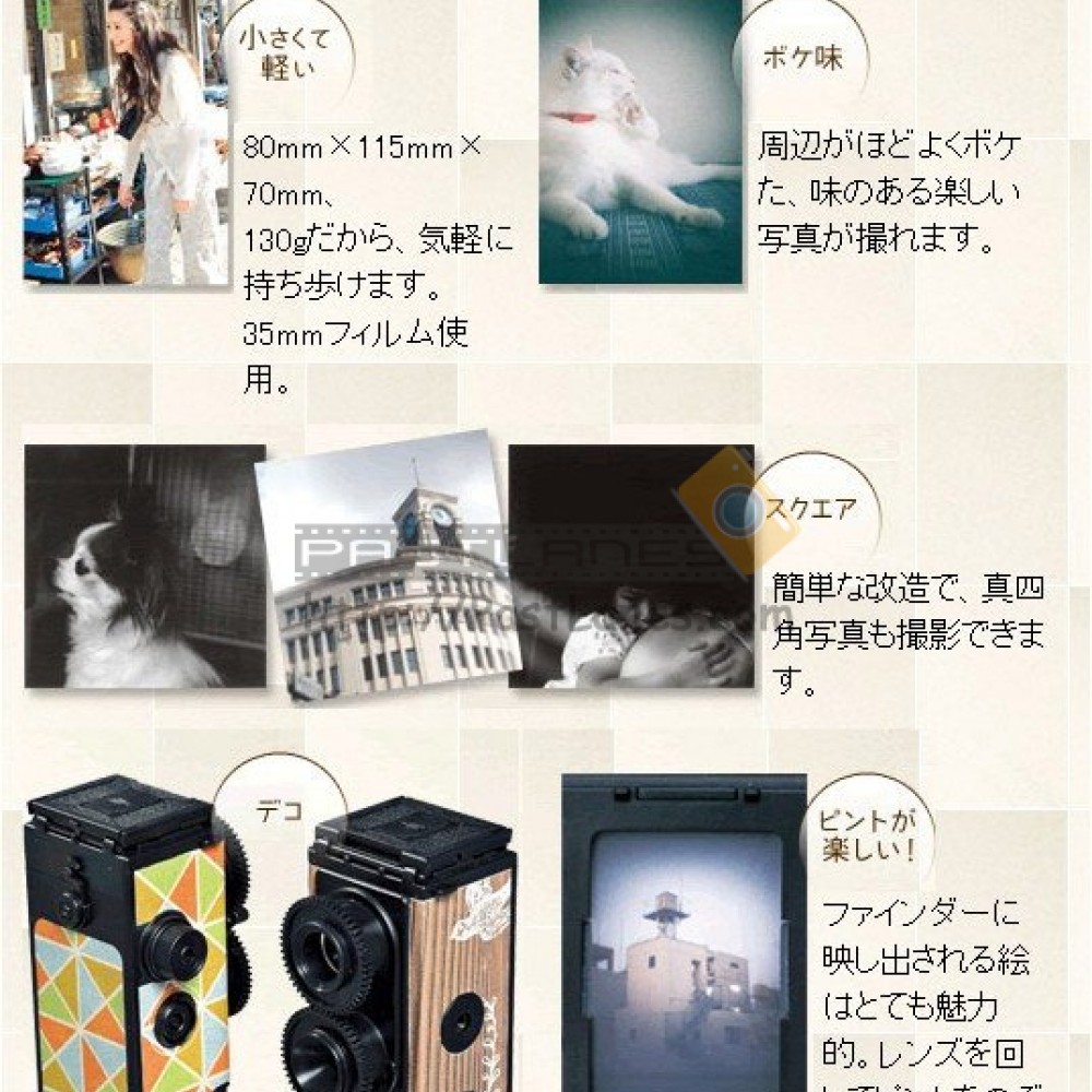 Recesky Twin Lens Reflex (TLR) Lomo Camera [DIY]